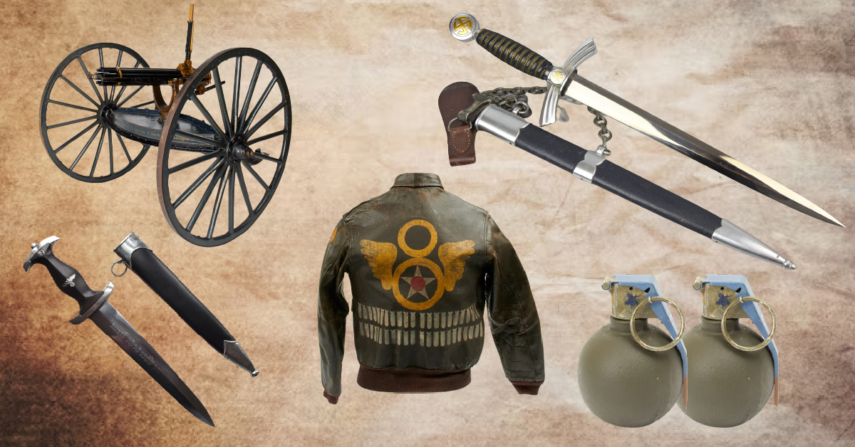Experts in dealing with precious militaria memorabilia.